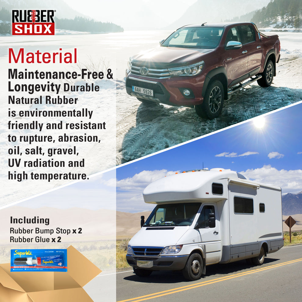 Modular Universal Natural Rubber Suspension Bump Stop - TOP Module (Se ...